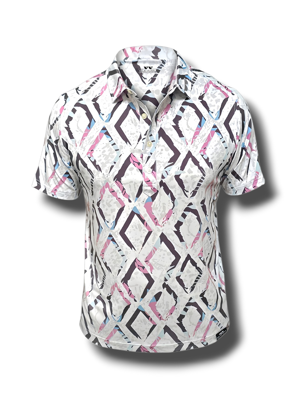 Diamonds Golf Polo Shirt | Style Caddies Golf